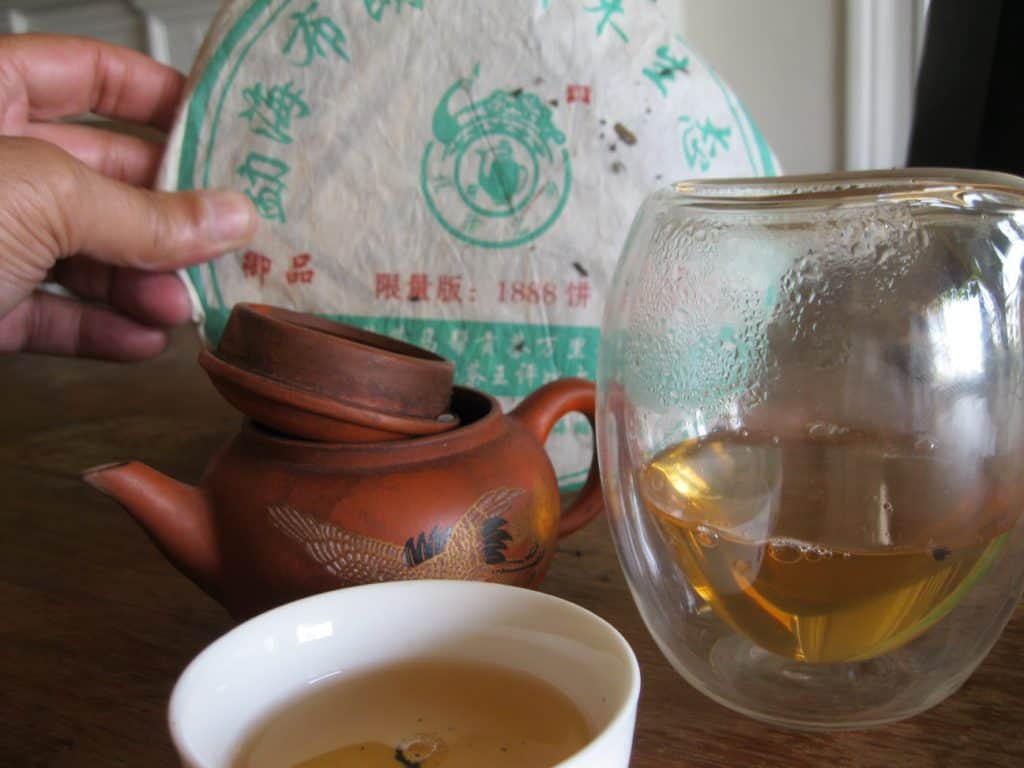 Rock Sugar Bulang- and a Dash of Fruit - Mid-aged Puerhs